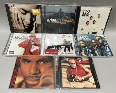 Lot Of 8 Assorted R&B CDS - Baby Face, Brian McKnight, SisQo, Avant ...