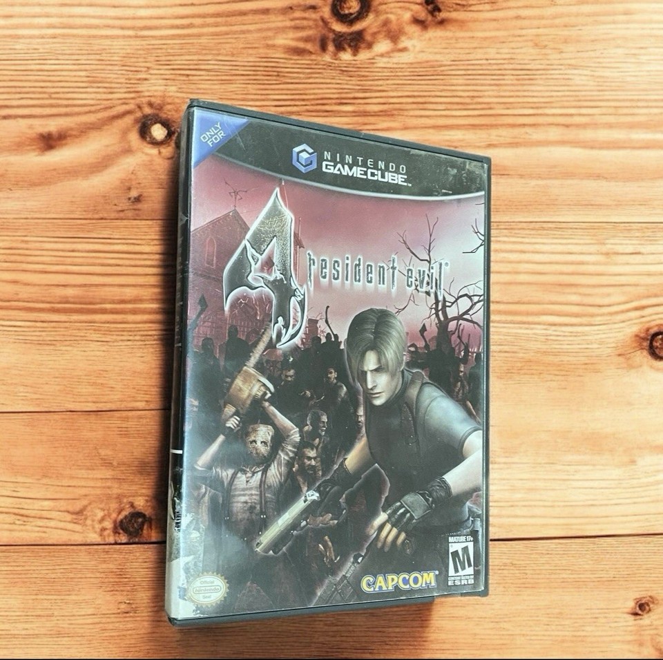 Resident Evil 4 Nintendo GameCube Complete CIB With Manual & 2 Discs ...
