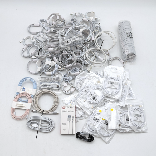 Unbranded Assorted USB - C to Apple Compatible Charging Cables Lot of ...