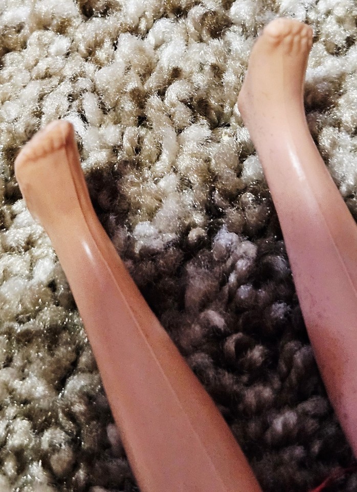 MATTTEL 1987 BARBIE TEEN SISTER SKIPPER? BLONDE HAIR BLUE EYES TWIST ...