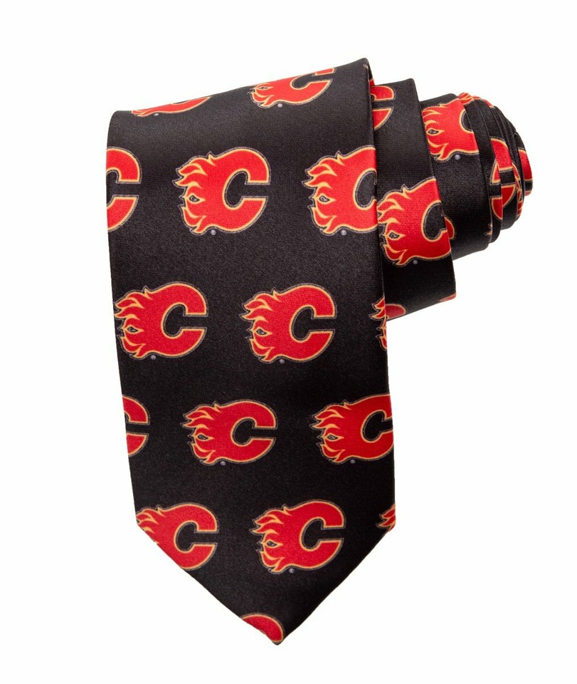 NHL Mens Neckties Hockey Team Logo Neck Tie Officially Licensed New | eBay