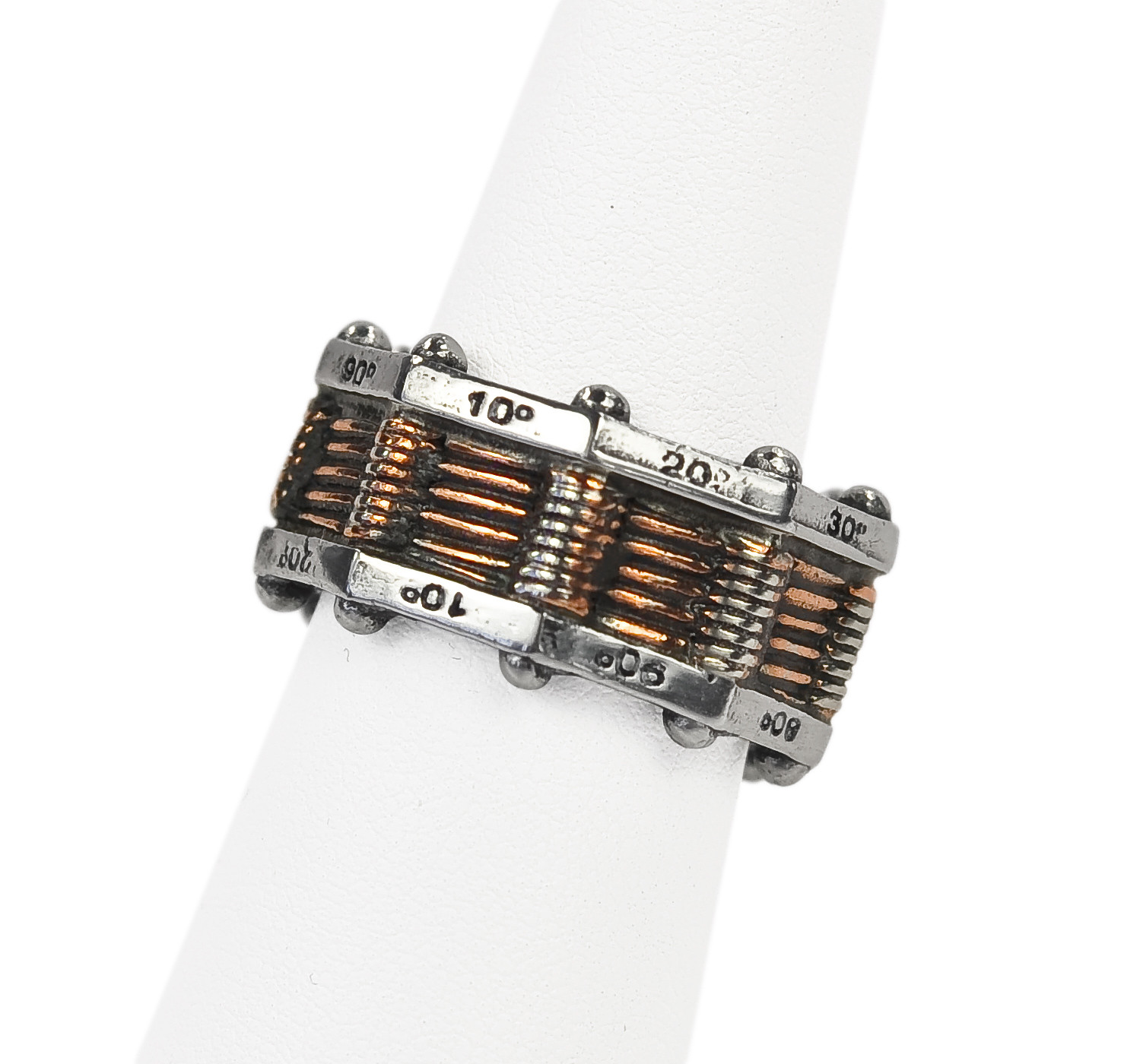 Hi-Voltage Toric Generator Ring - Alchemy Gothic English Pewter ...