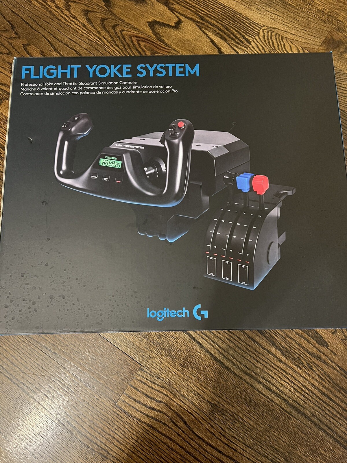 Logitech G Flight Yoke System - Black (945-000023) for sale online | eBay