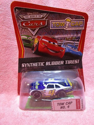 NEW DISNEY PIXAR CARS MOVIE TOW CAP NO. 4 SYNTHETIC RUBBER TIRES | eBay