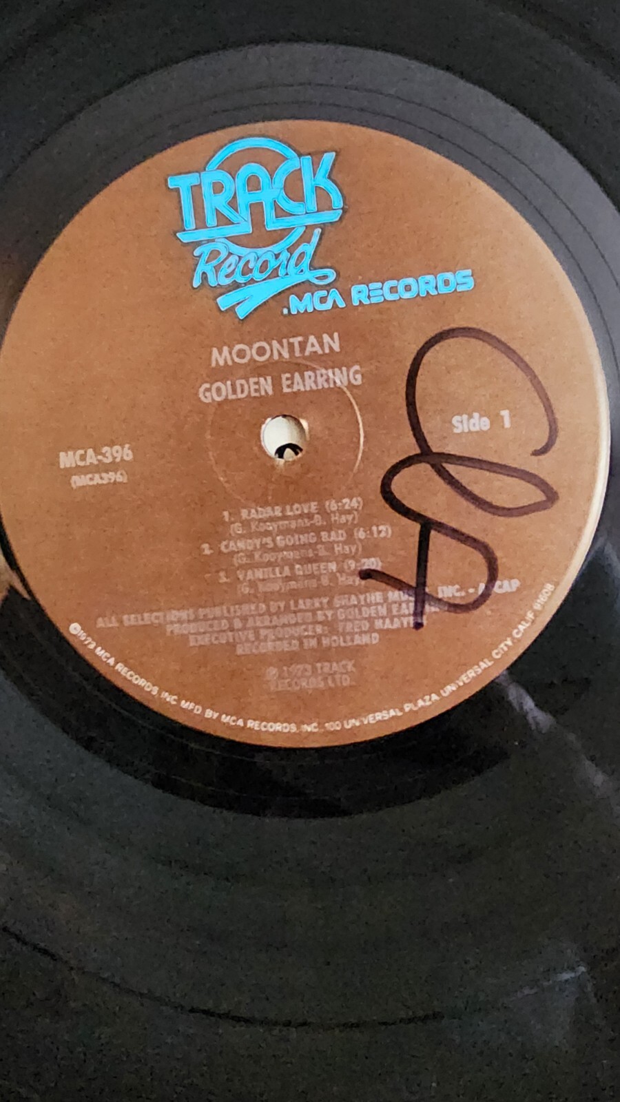 GOLDEN EARRING: MOONTAN Vinyl LP 1973 MCA Records MCA-396 VG+ Radar ...