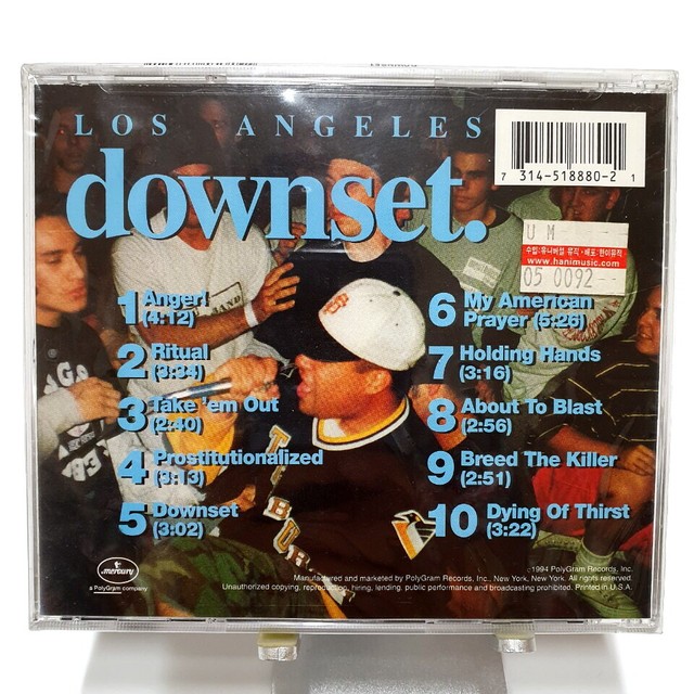 Downset by Downset (CD, Sep-1997, Mercury) for sale online | eBay