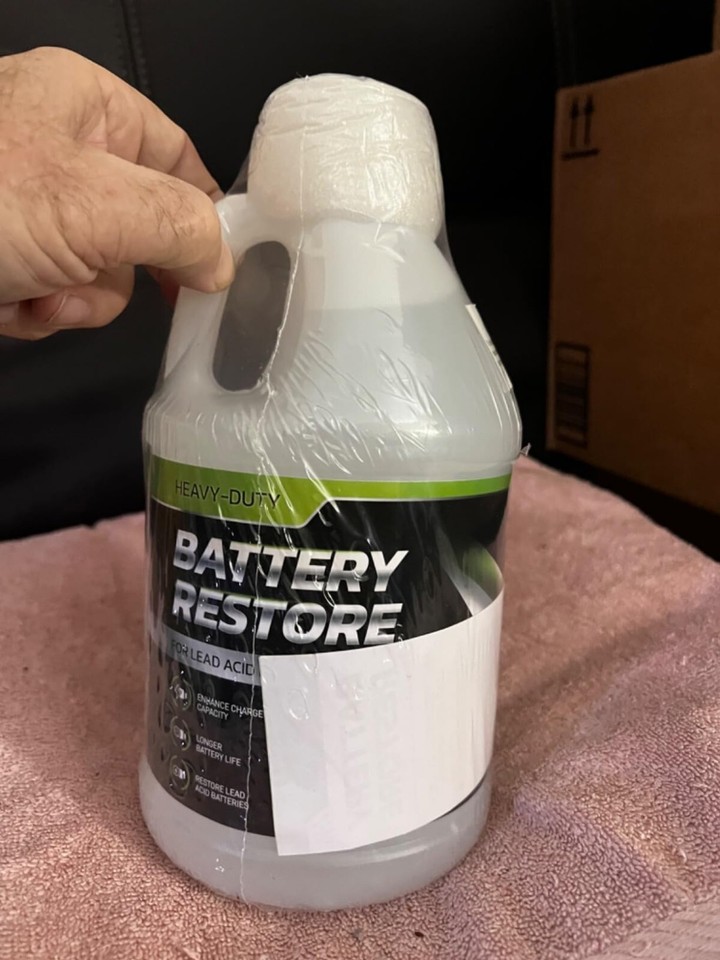 Battery Restore For Lead Acid Batteries - Made In USA - 64oz Formulated ...