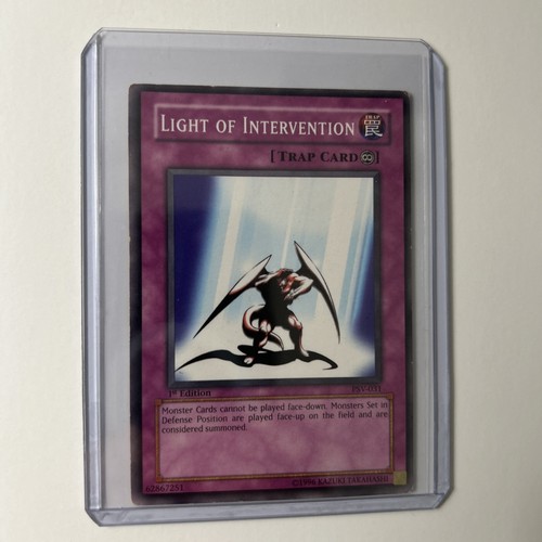 Light of Intervention PSV-031 Common 1st Edition OFF CENTER Yu-Gi-Oh ...