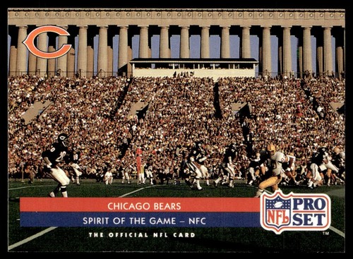 1992 Pro Set Chicago Bears Chicago Bears #362 | eBay