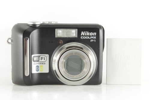 Nikon Coolpix P1 AA Battery Operates Good Used Excellent Condition | eBay