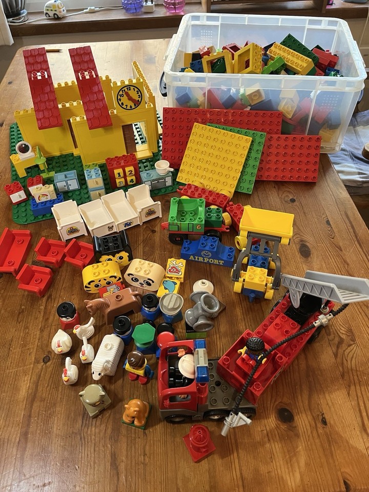 Duplicate Lego Bundle 4.8 Kg Vintage Animal Figures, Fire Engine And ...