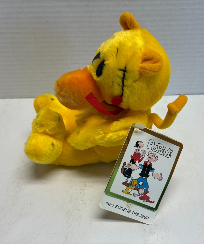 D2 VTG Presents 12" Eugene the Jeep Plush Doll From Popeye #P4057 w ...