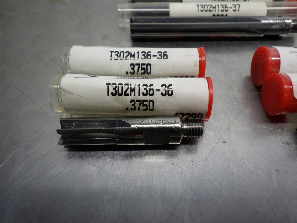 Lot Of 10 NEW! Assorted Carbro Carbide Threaded Milling Cutter -(As ...