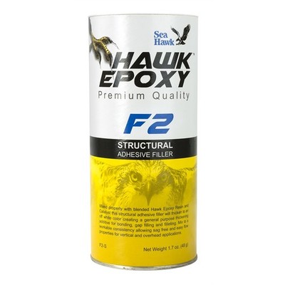 Hawk Epoxy F2-M Structural Adhesive Filler Medium 4.9 Oz Boat Marine | eBay