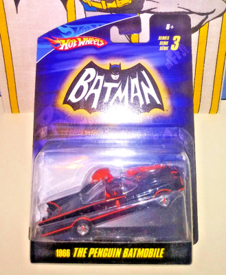 Batman 1966 Plaque Figures Mini Penguin Batmobile Pin Adam West Burt ...
