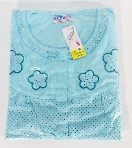 After Work Women Size 3XL Floral Pajamas 2 Piece Set Short Sleeve Top ...