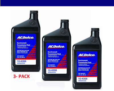 ACDelco 10-4006 Synchromesh Manual Transmission Fluid - 3 QTS | eBay