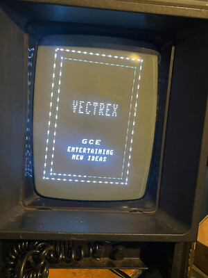 1982 GCE Vectrex HP-3000 Arcade System Console | eBay