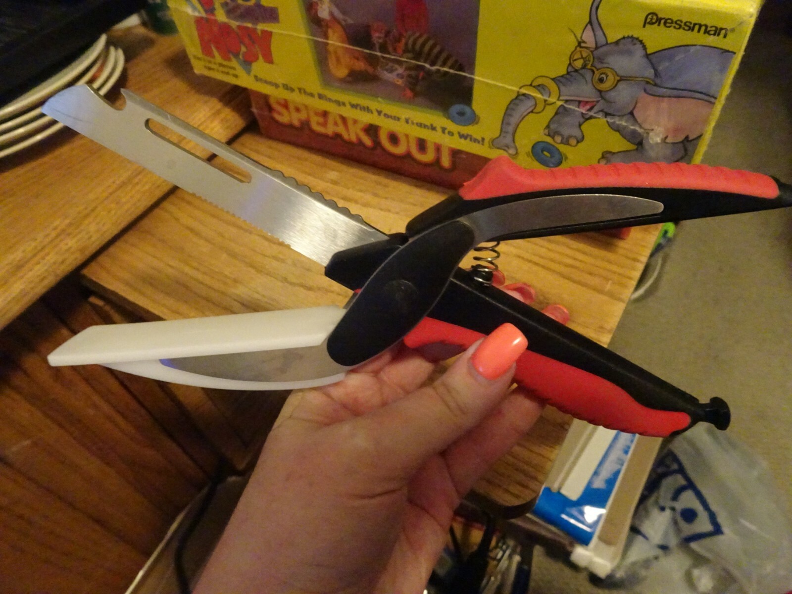 Crofton Kitchen Herb Shears Scissors with Stainless Steel Blade Multi ...