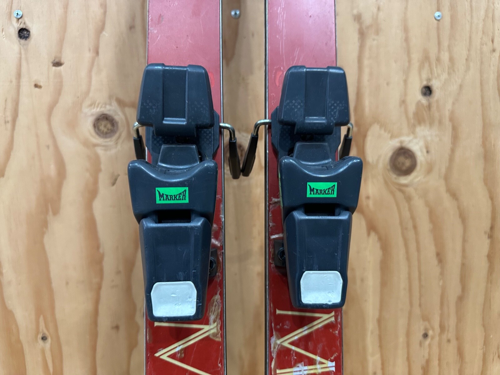 Vintage Olin Mark II V.C.E. Downhill Skis 195 cm Marker M28 Bindings ...