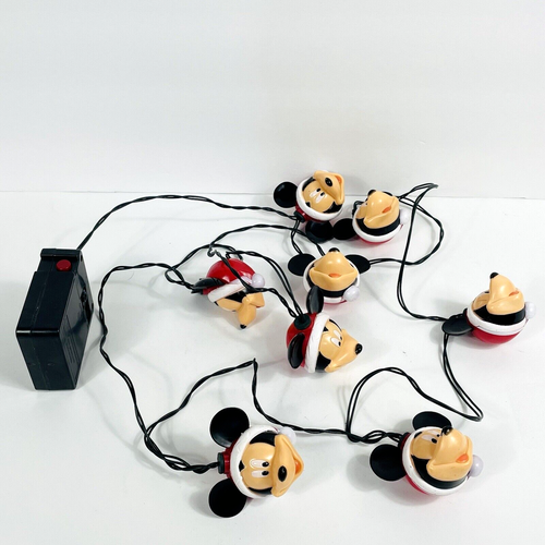 Disney Magic Holiday Blinking MICKEY MOUSE 8 LED Light String ...