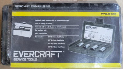 Evercraft 4pc Stud Puller Set 776-9185 Metric 3/8" and 1/2" Drive ^ | eBay