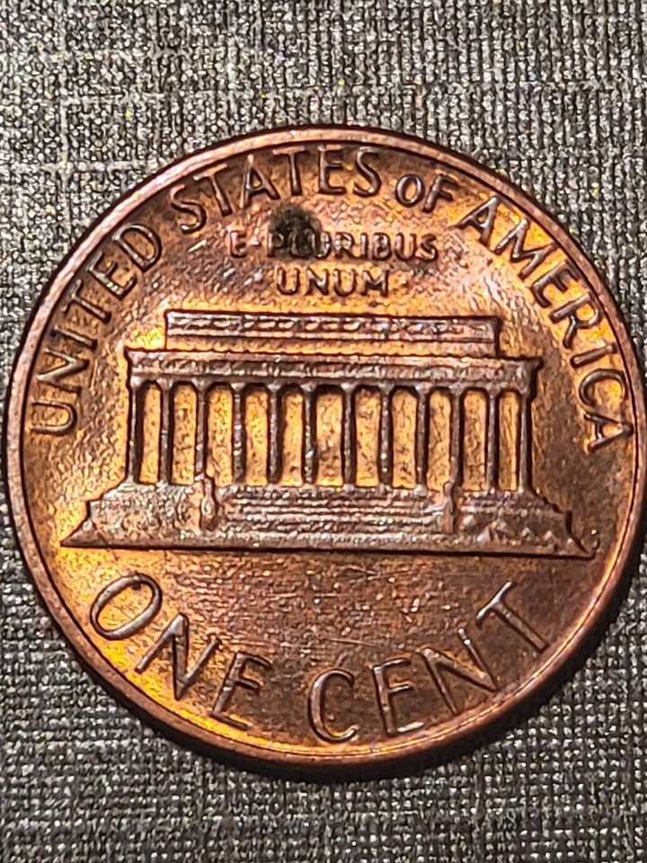 1984 lincoln memorial penny no mint mark, RED | eBay