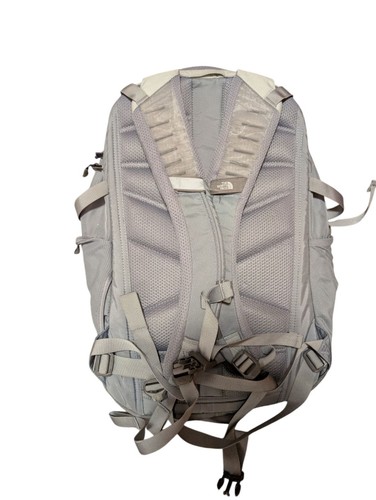 The North Face Backpack Recon Flex Vent Gray White Hiking School Book ...