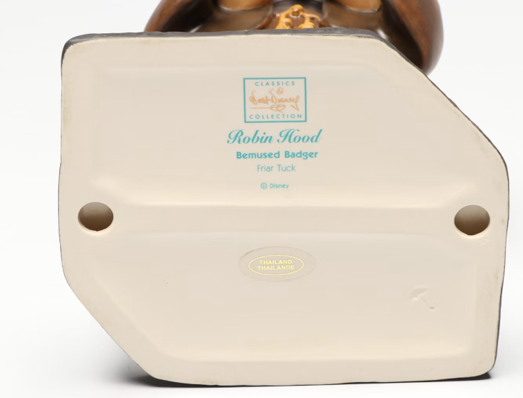 WDCC Disney Robin Hood " Suspicious Sheriff " & " Bemused Badger" Rare ...