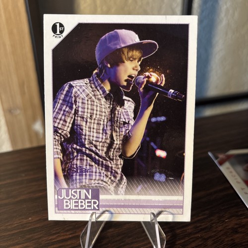2010 Panini Justin Bieber 1st Print Rookie Card #38 | eBay