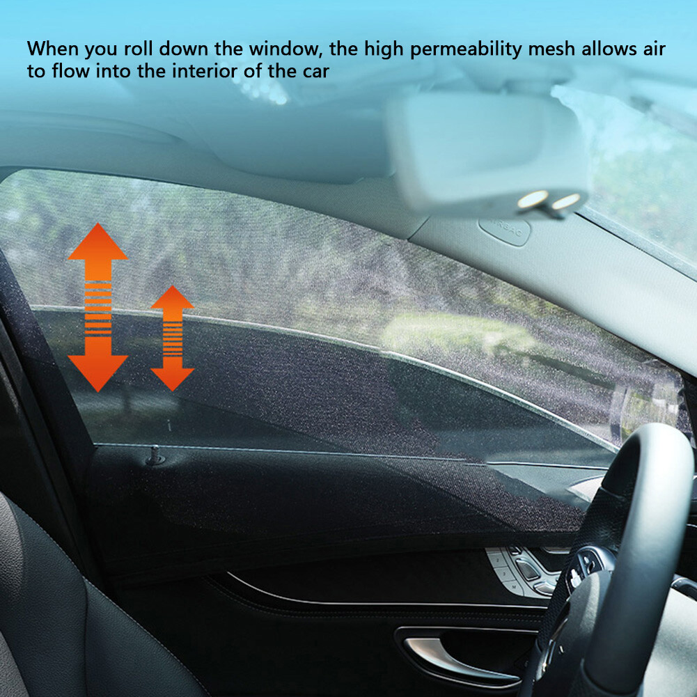 Window Sunshade Breathable Mesh Anti Mosquito Sun Shade Screen Visor ...