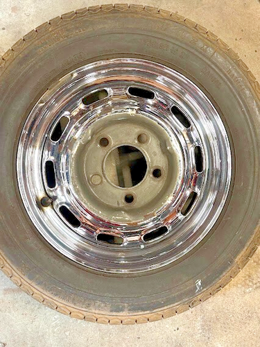 Porsche 356 901 911 Lemmerz Steel Rim Chrome 4.5 X 15 INCH November ...