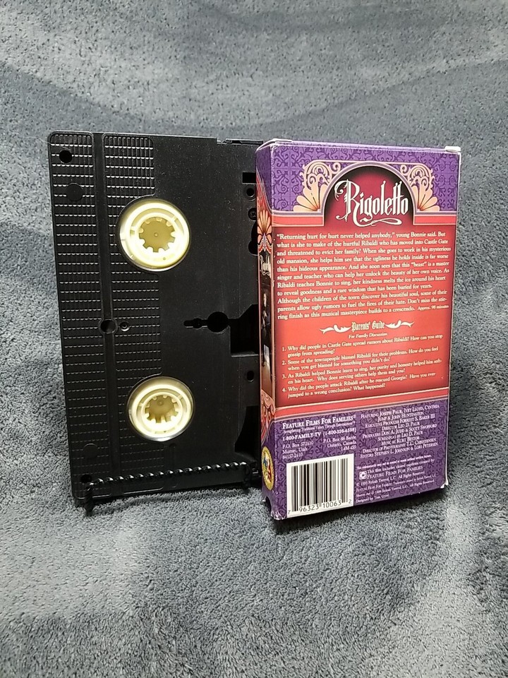 Rigoletto feature films for families 1993 VHS mystery romance Ivey ...