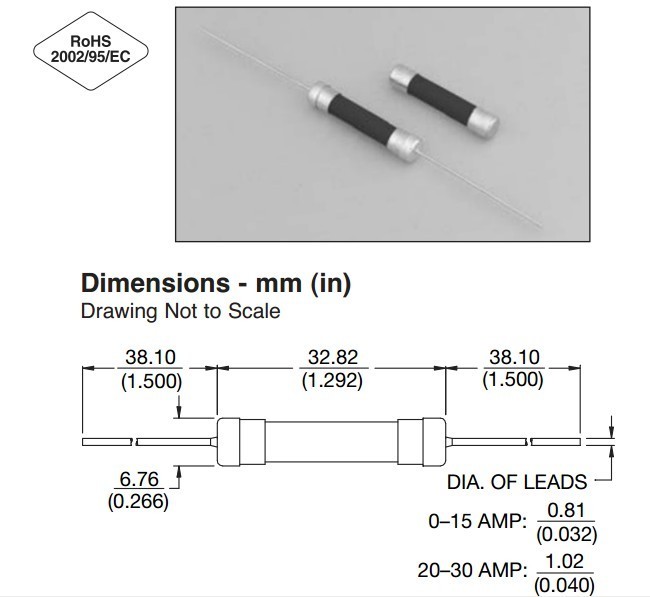 Bussman MDA-20-R Time Delay Fuse 250V,20A,6.3mm x 32mm | eBay UK