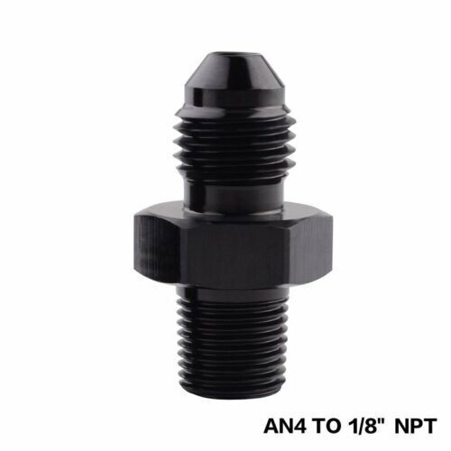 2 x 4AN 6AN 8AN 10AN 12AN Male Flare To 1/8 1/4 1/2 3/8 3/4 Npt ...