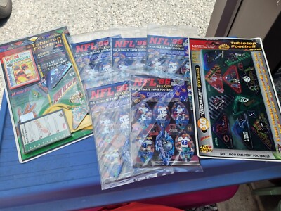 7pc lot Dallas Cowboys tabletop football flick paper football sets | eBay