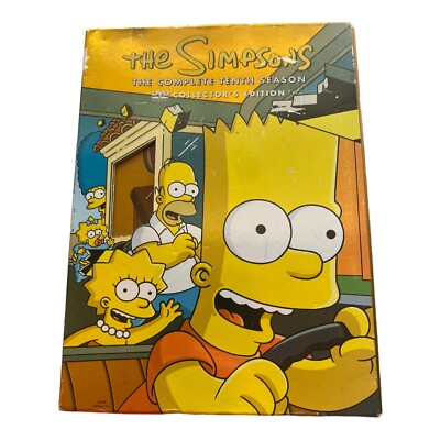 The Simpsons The Complete Tenth Season 10th Collectors Edition 4 Disc ...