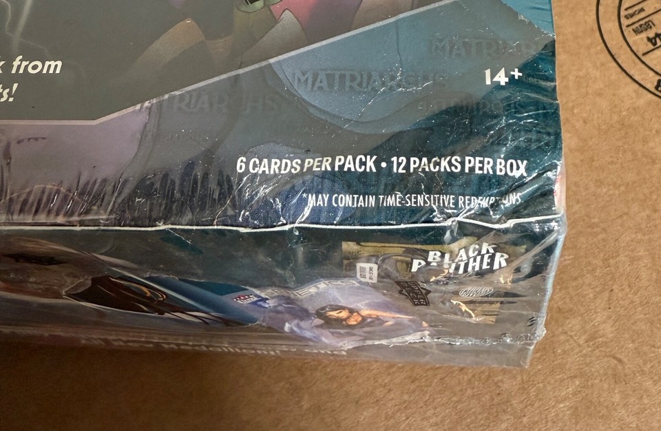 2024 Upper Deck Fleer Ultra Matriarchs of Marvel HOBBY BOX Sealed 12 ...
