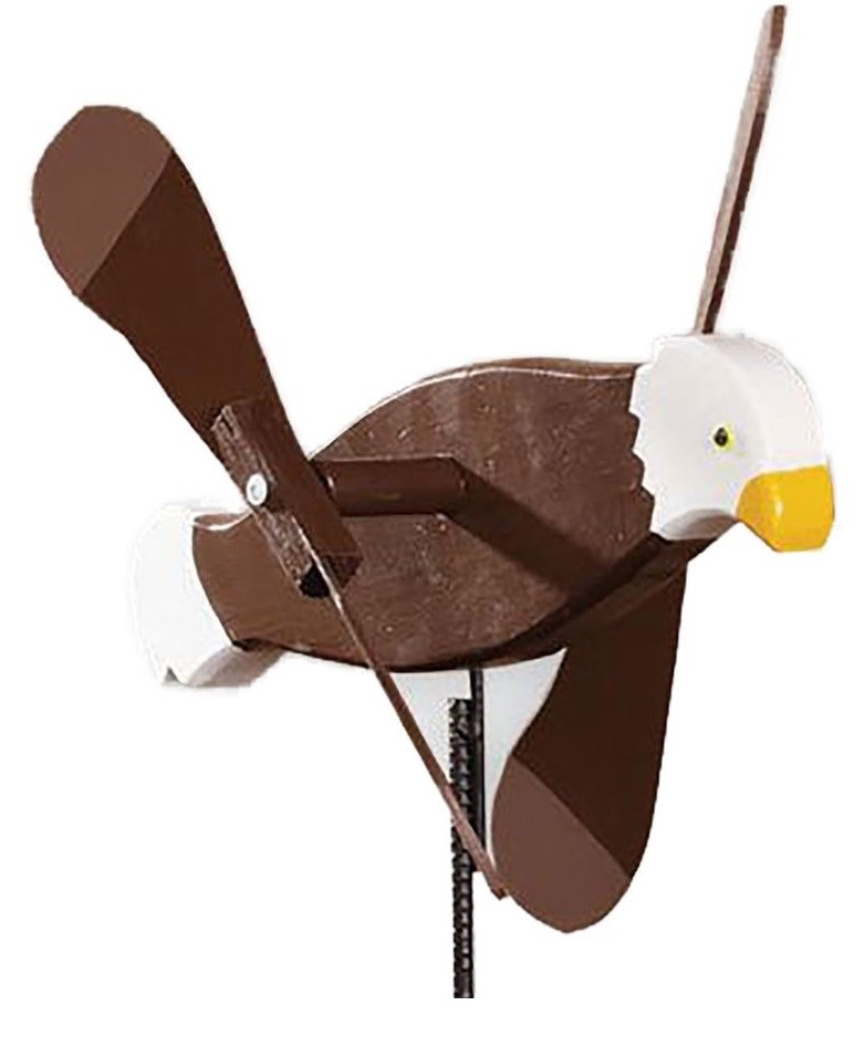 AMERICAN BALD EAGLE WIND SPINNER - Amish Handmade Weather Resistant ...