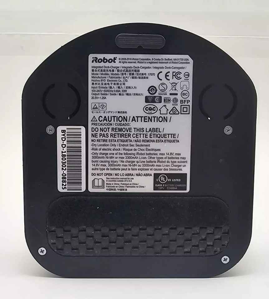 iRobot Roomba Home Base Charging Dock 17070 Fits Series 500 /600 /700 ...