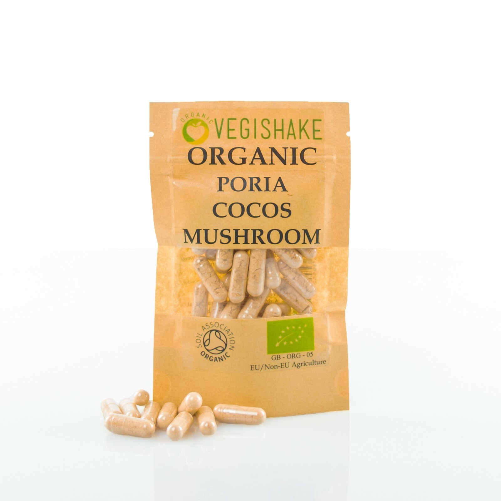 Organic Poria Cocos Tail Mushroom HPMC Capsule Memory polysaccharides ...