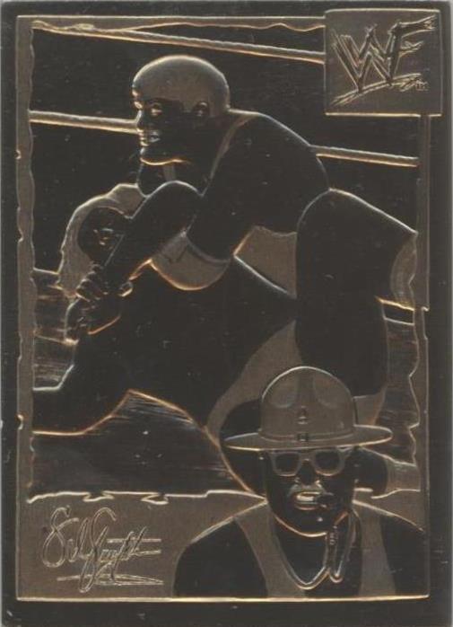 1999-2005 Danbury Mint 22k Gold WWF/E - Sgt. Slaughter #24 for sale ...