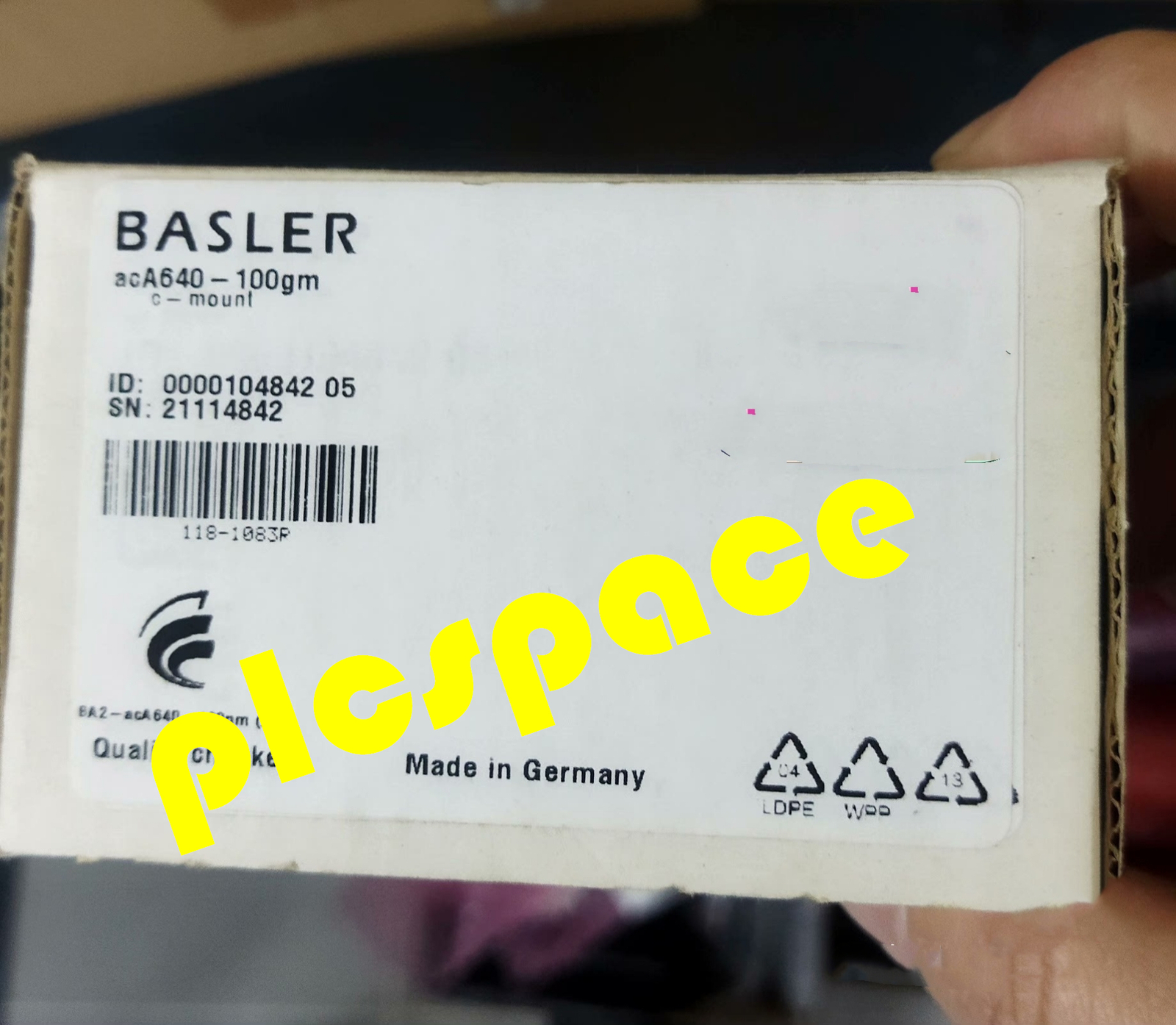 BASLER acA640-100gm Brand new industrial camera Express DHL or FedEx | eBay