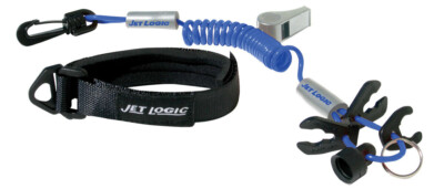 Jet Logic AirHead Ultimate PWC Kill Switch/Whistle Lanyard Tether Blue ...