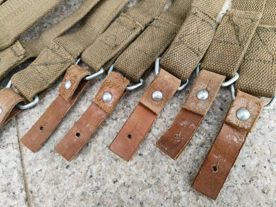 10PCS MILITARY ORIGINAL OLD SURPLUS CHINESE PLA TYPE 56 SKS GUN SLING ...