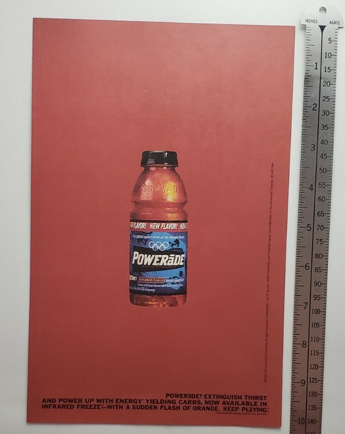 Vintage Powerade RARE Print Advertisement | eBay