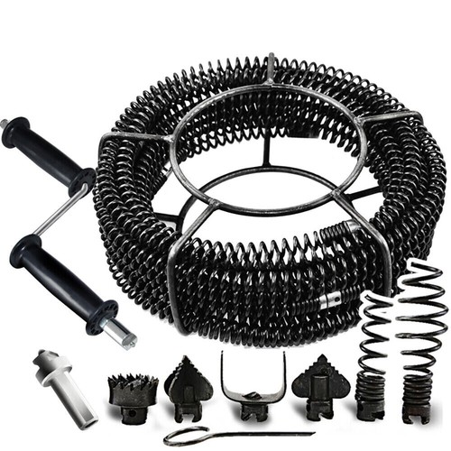20M Household Drain Pipe Dredger Sewer Dredging Machine Extension ...