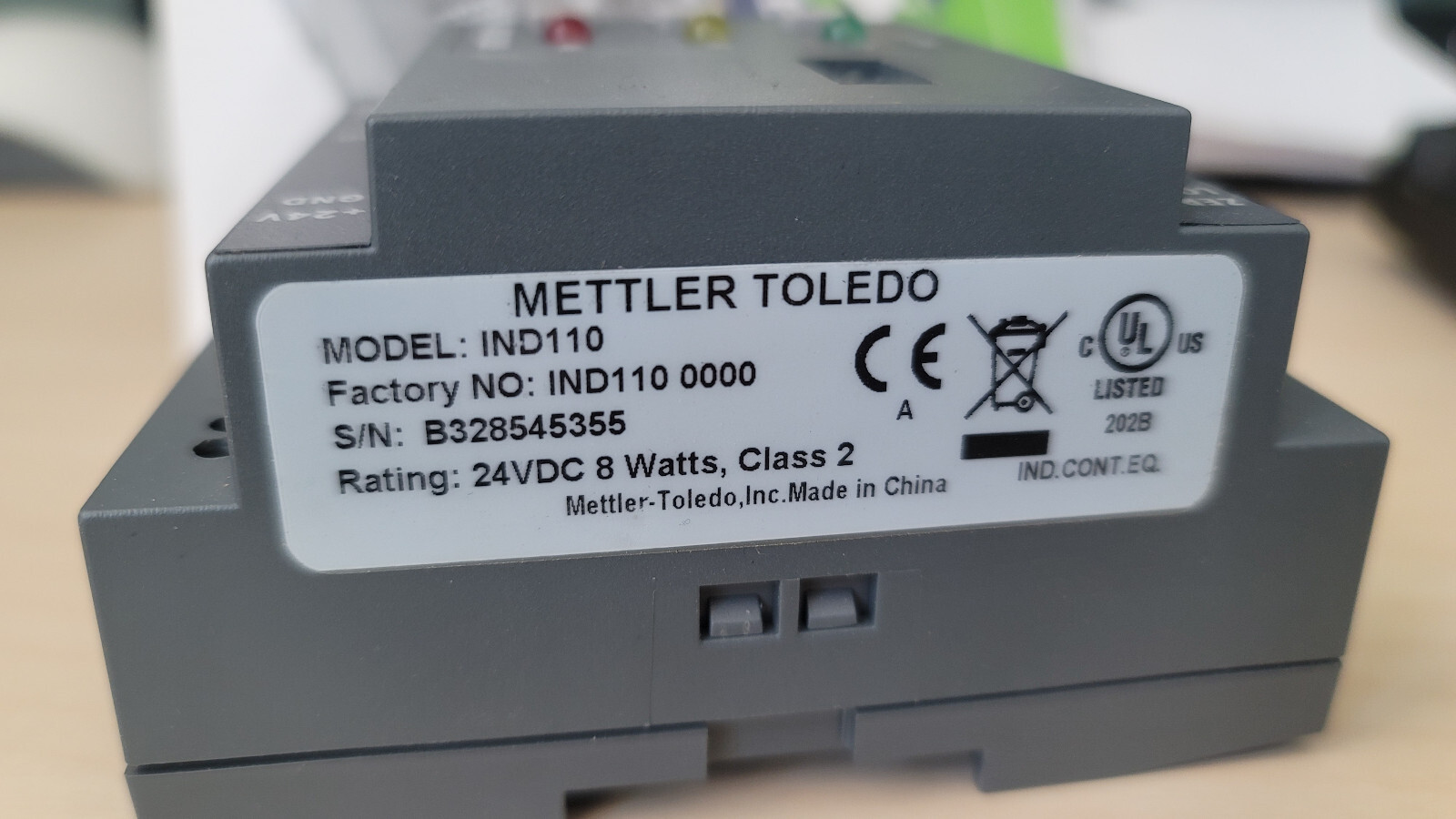 Mettler Toledo IND110 Load Cell Signal Converter | eBay