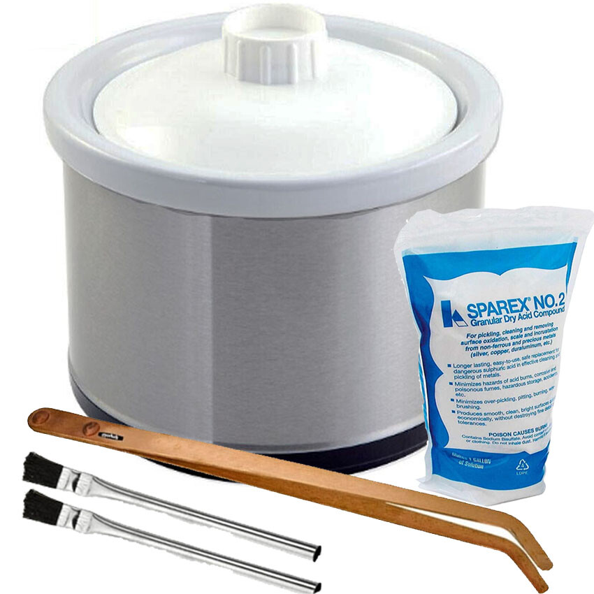 Complete Jewelry Soldering Pickling Kit with Pickle Pot, Compound ...