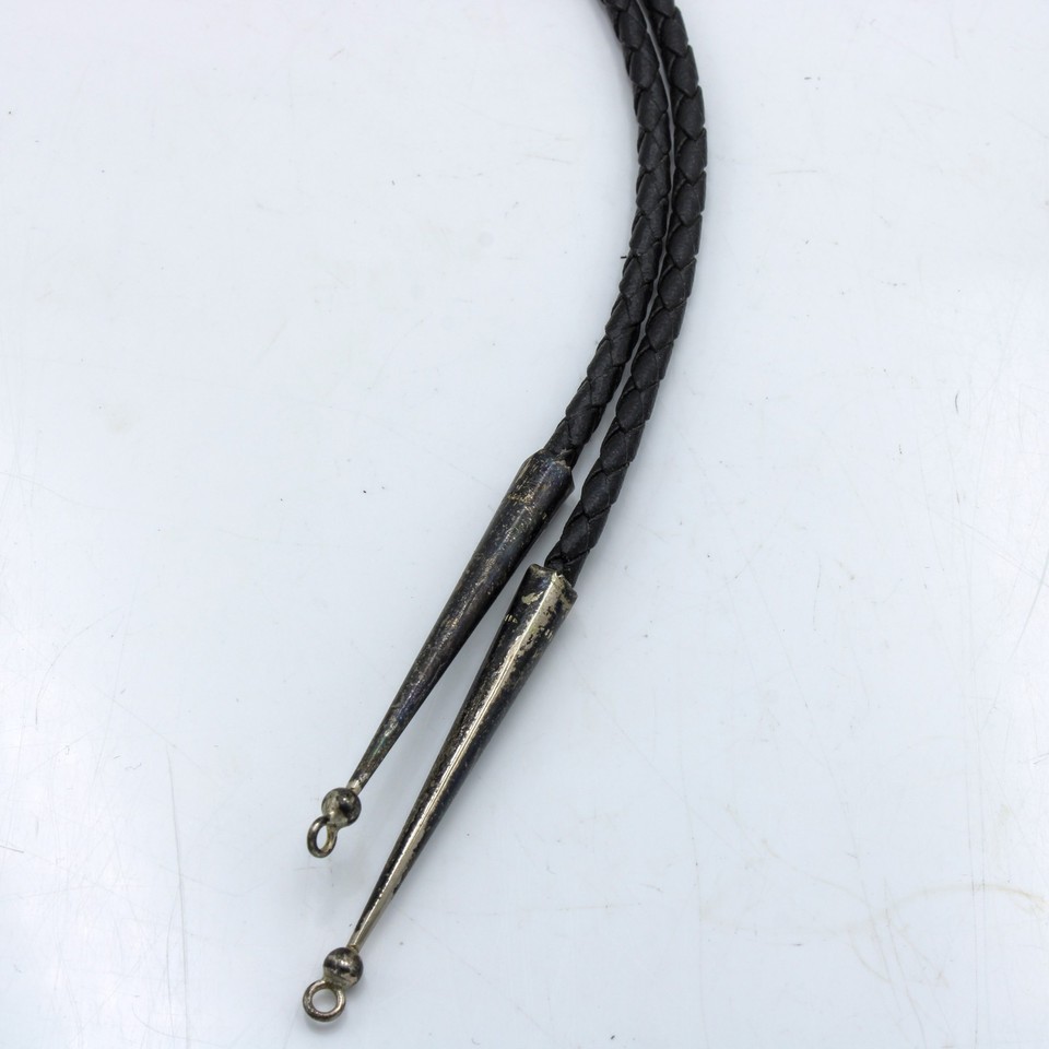 Southwest Sterling Spiny Oyster Shell Tuquoise Onyx Bolo Ties Lot of 3 ...